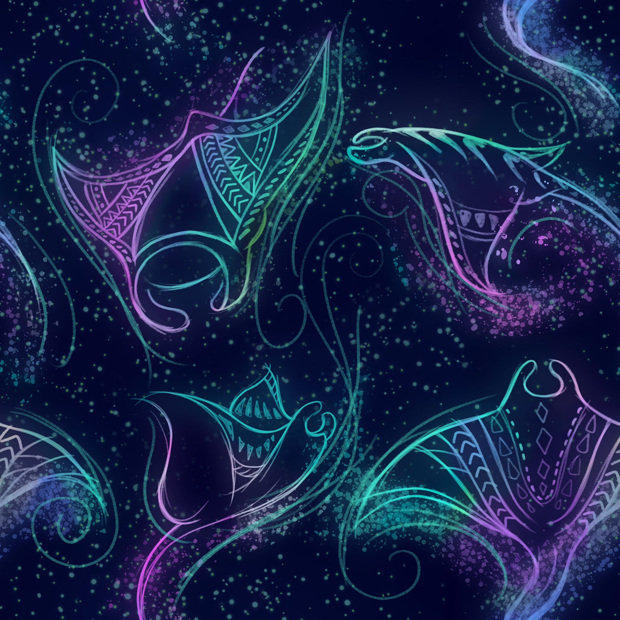 Majestic Mantas – Treasured Threads