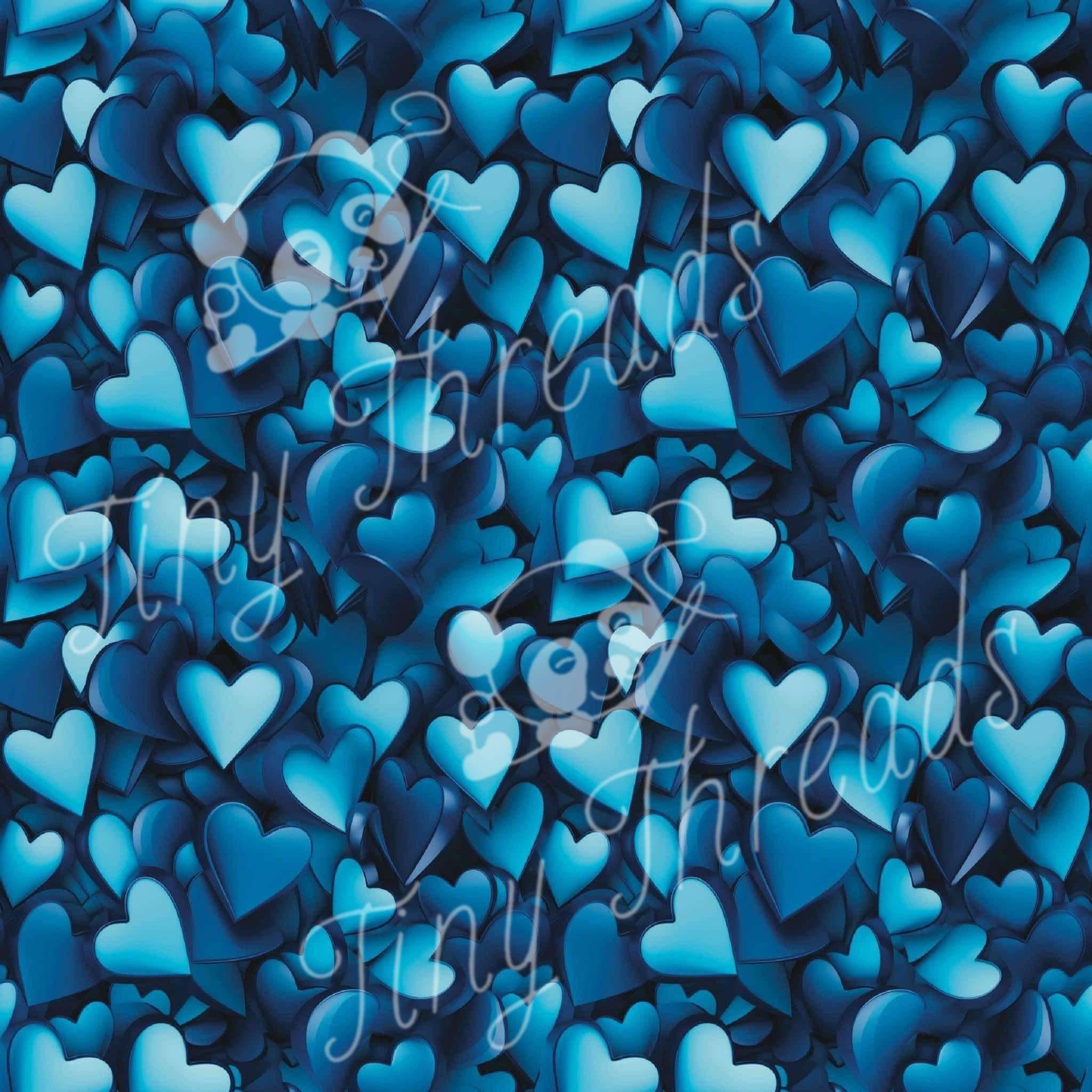 Blue Hearts – Treasured Threads