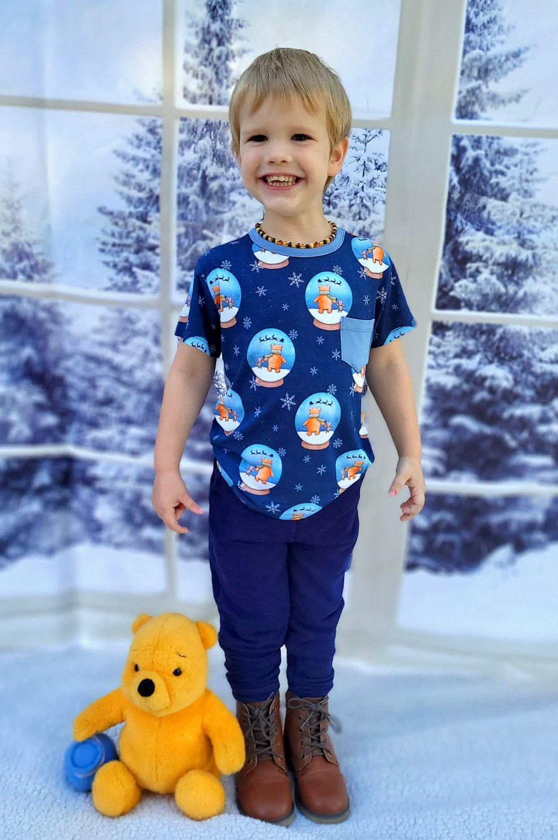 “Flurry Friends” Pocket T-Shirt – Treasured Threads